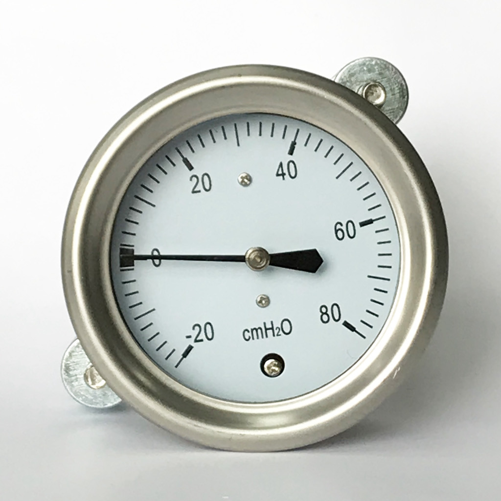 80 MmH2O Zero Capsule เกจวัดความดัน